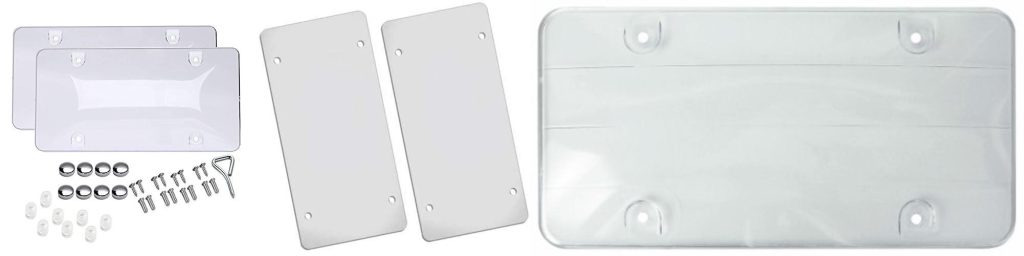 Top 5 Clear License Plate Covers: Reviews & Buying Guide