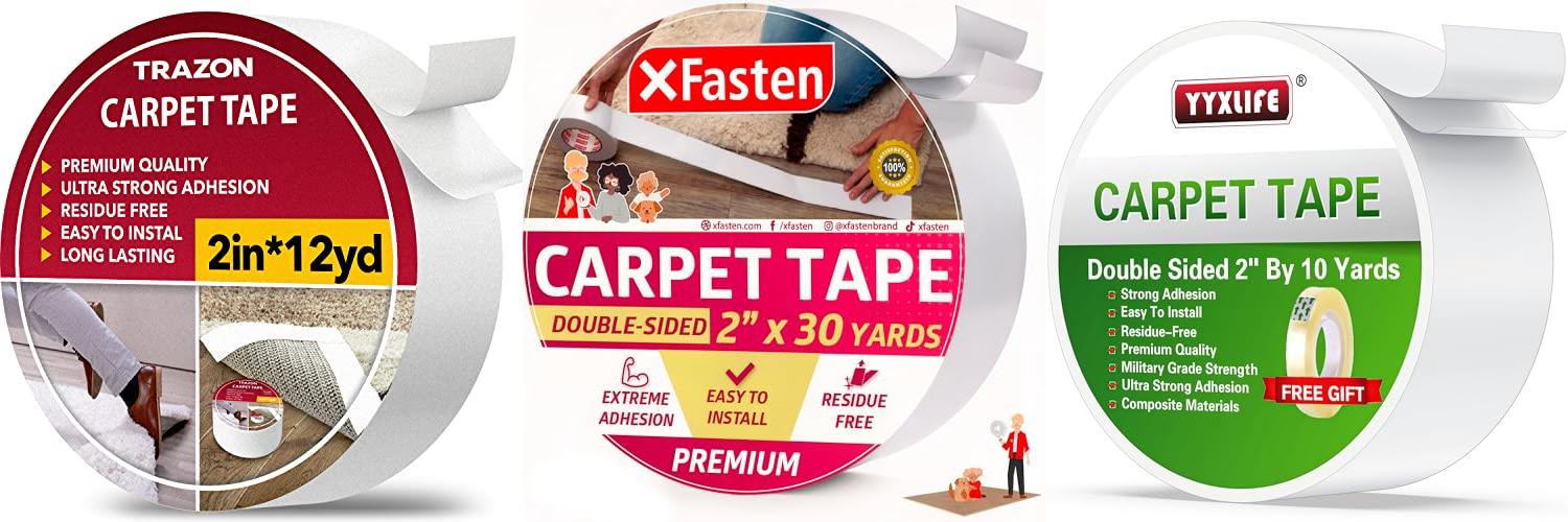 Top 5 Double Sided Carpet Tapes: Reviews & Installation Guide