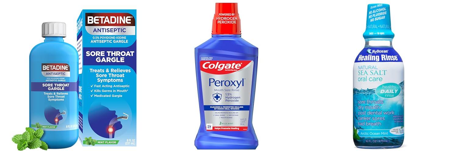 Top 5 Mouthwash for Sore Throat Relief: Your Guide