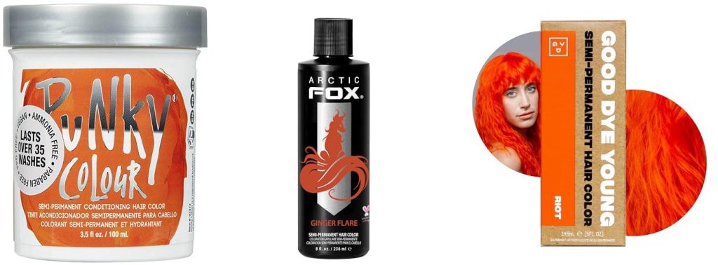 Top 5 Orange Semi Permanent Hair Dyes: Your Guide